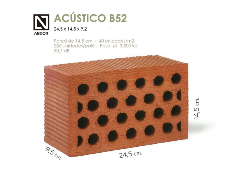 LADRILLOS PERFORADOS – Cerámica Utzubar